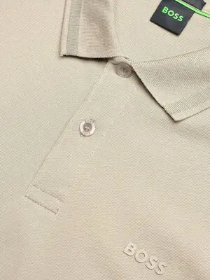 BOSS Cotton Polo Shirt - Beige