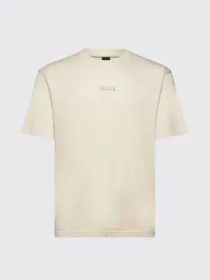 BOSS Basic Cotton T-shirt - Beige