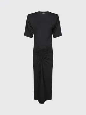 Andamane Stretch Viscose Midi Dress - Black