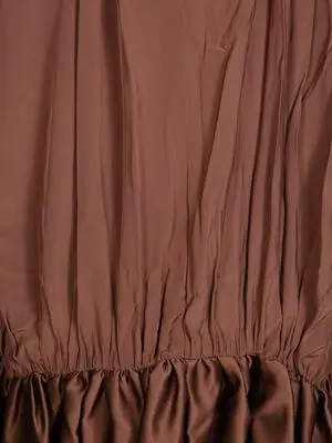 ROTATE BY BIRGER CHRISTENSEN Crêpe Mini Dress - Brown