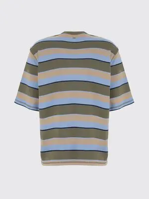 AMI Paris Striped Cotton T-shirt