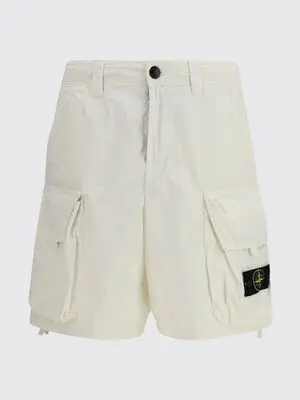 Stone Island Cargo Shorts - Ivory