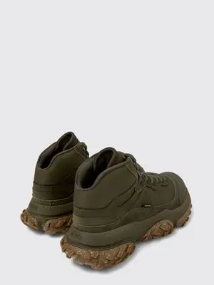 Camper Karst Trek Ankle Boots In Gore-tex And Suede - Green
