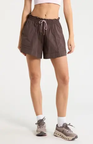 Free People Horizon Shorts - Chocolate
