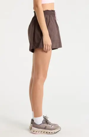 Free People Horizon Shorts - Chocolate