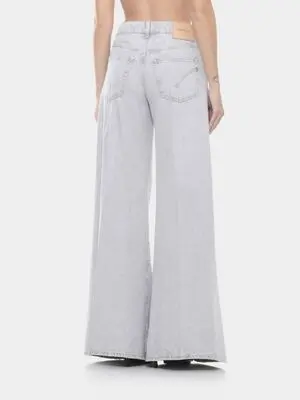 DONDUP Flare Cotton Denim Jeans