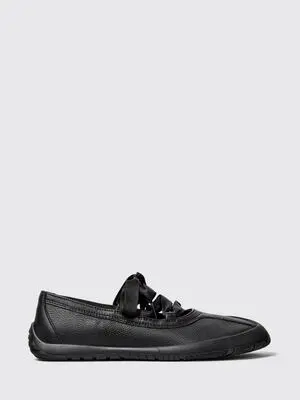 Camper Peu Path+ Leather Ballet Flats - Black