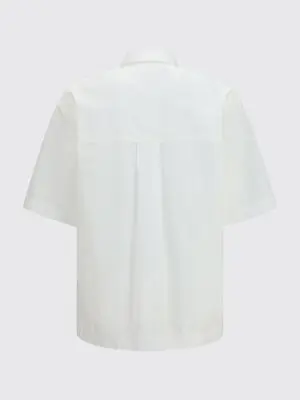 AMI Paris Casual Cotton Poplin Shirt - White