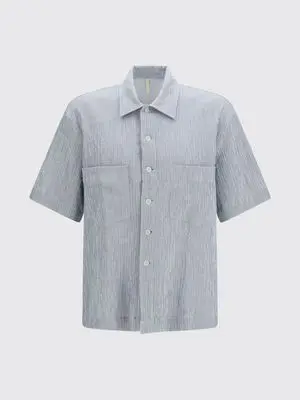SUNFLOWER Striped Stretch Cotton Shirt