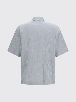 SUNFLOWER Striped Stretch Cotton Shirt