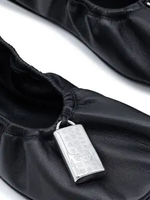 MAISON MARGIELA Anatomic Tabi Leather Ballet Flats