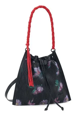 Desigual Floral Backpack With Shoulder Strap