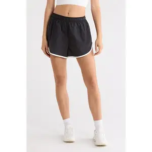 Free People Now Or Never Run Shorts - Black Combo