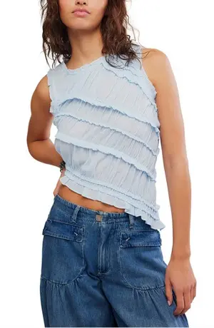 Free People Asymmetric Hem Tanks