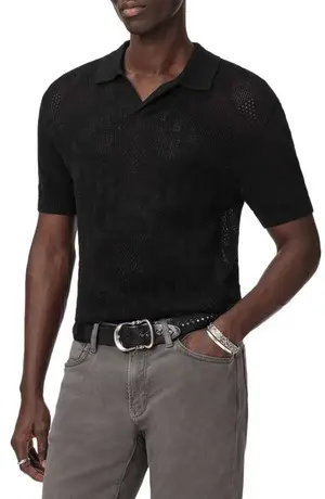 John Varvatos Logo Polos For Men
