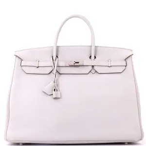 Hermès Birkin Handbag Togo 40 - Gris Perle