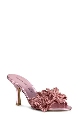 STUART WEITZMAN Lotus Sandal - Soft Rose