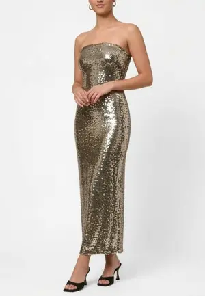 Rachel Rachel Roy Yuri Sequin Midi Dress