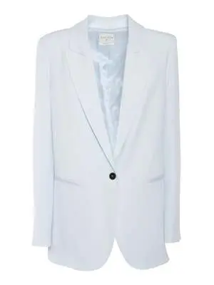 FORTE_FORTE Regular Envers Satin Jacket - White