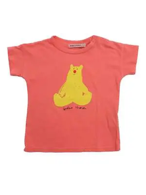 BOBO CHOSES Hug Me Bear T-shirt - Red