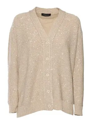 Fabiana Filippi Sequin Embellished Cardigan