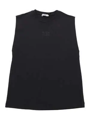 MSGM Light Interlock Sleeveless Top