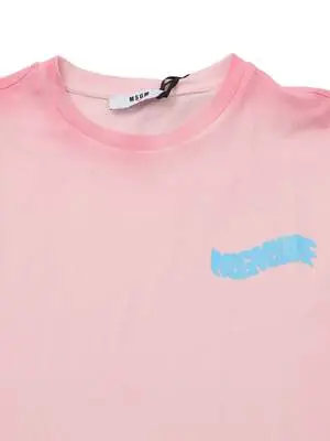 MSGM Airbrushed Jersey T-shirt