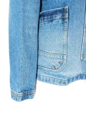 FAY Mini 3 Ganci Denim Jacket - Blue