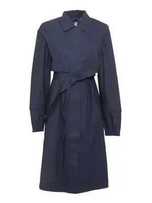 K-WAY Jesy 3 L Poplin Lungo - Blu