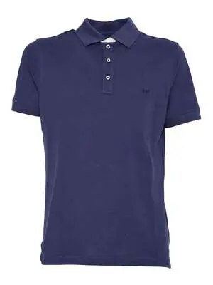 FAY Polo Db Collar Piquet Str. Bicolor