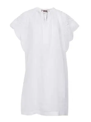 Max Mara Astor Midi Dress - White