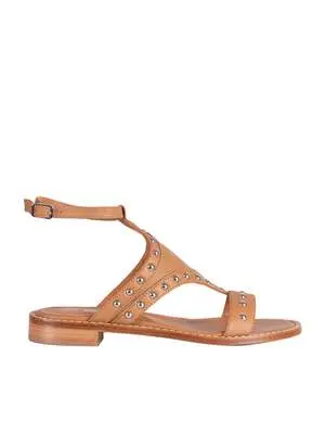 VIA ROMA 15 Nappa Sandal - Red