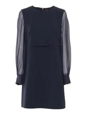 Max Mara Ritmo Midi Dress - Blu