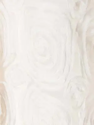 MAZZARELLI CAMICIE Tulle Shirt With Embroidered Roses
