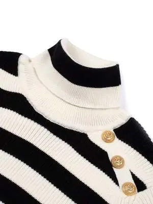 Balmain Knit Jumper - White