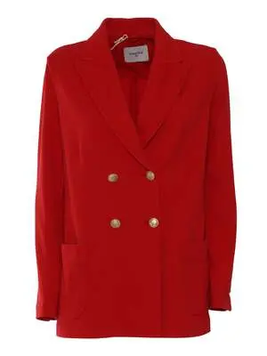 CIRCOLO 1901 D.petto Oxford T.c - Red