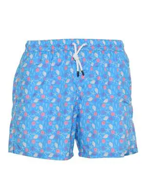 Fedeli Woven Swim Trousers - Blue