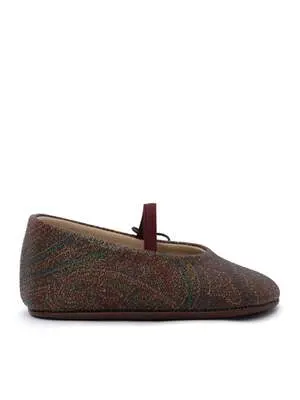 Etro Paisley Print Ballerinas