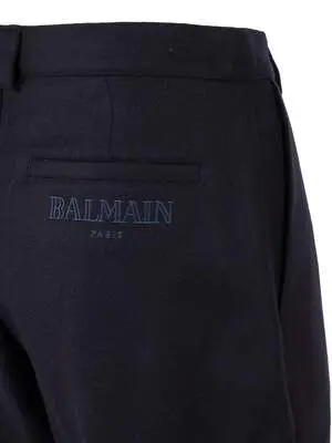 Balmain Tailored Suit Shorts - Blu