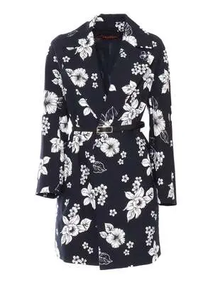 Max Mara Viterbo Overcoat - Blu