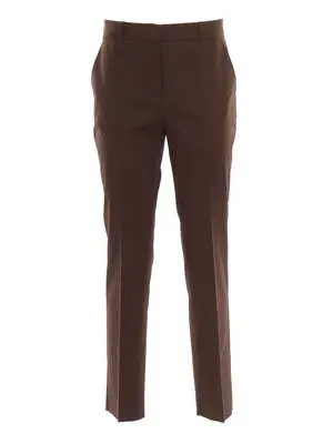 Max Mara David Long Trouser - Red