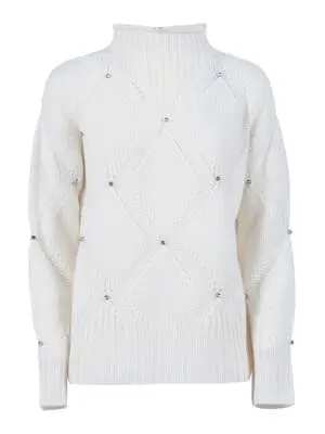 KANGRA High Neck Knit Top