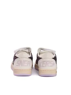 GOLDEN GOOSE Ball Star Sneakers With Glitter Upper - Other