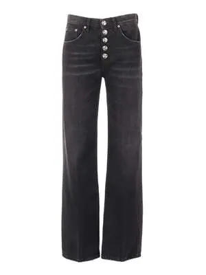 DONDUP Jacklyn Bot Gioie Pantalone - Red