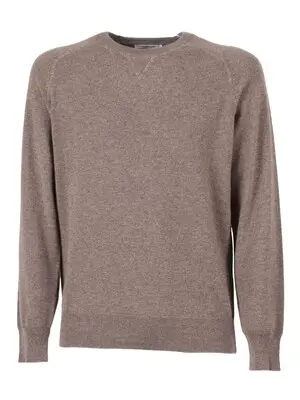 KANGRA Crew Neck Pullover - Red
