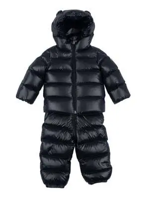 MONCLER BABY Woven Clothing Ensemble - Blu