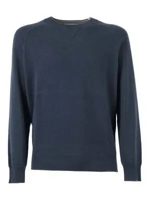 KANGRA Crewneck Pullover - Blu