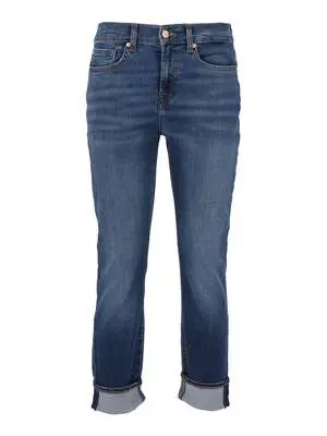 7 For All Mankind Relaxed Skinny Royalty Jeans - Blu