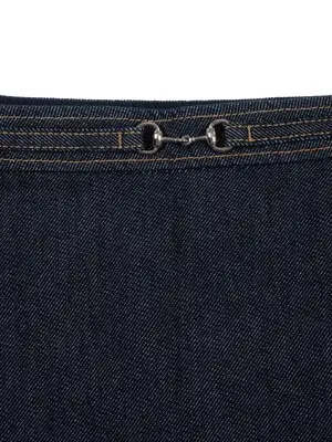 Gucci Denim Mini Skirt