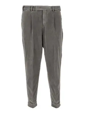 PT TORINO Pleated Trousers With Pocket Detail - Other